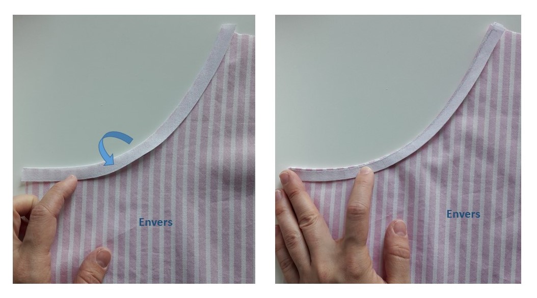 Neckline Finishing - Sewing tutorial - Anna Rose patterns