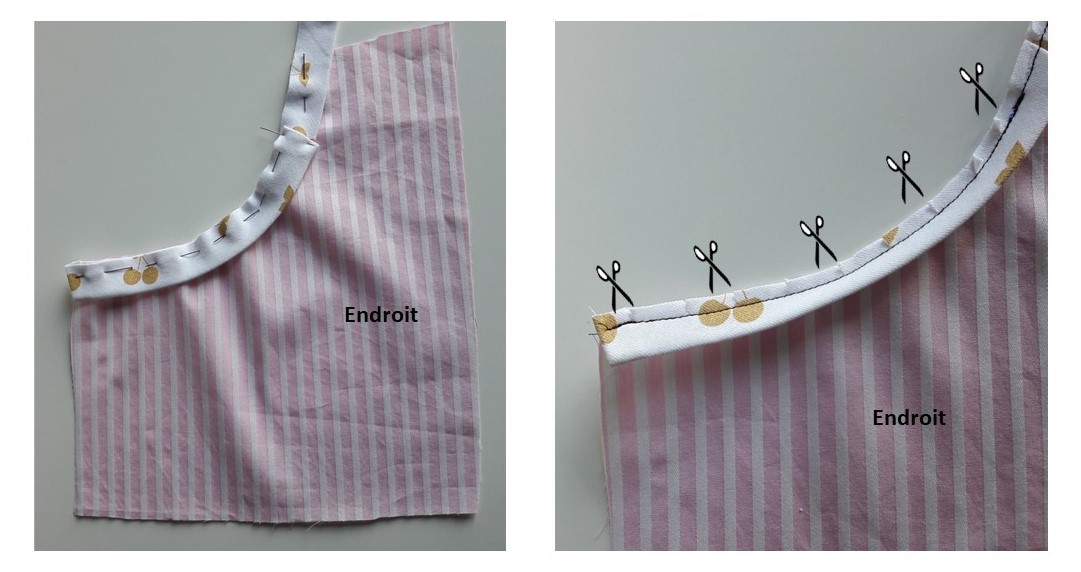 LE BIAIS D'ENCOLURE - Tuto - Anna Rose patterns