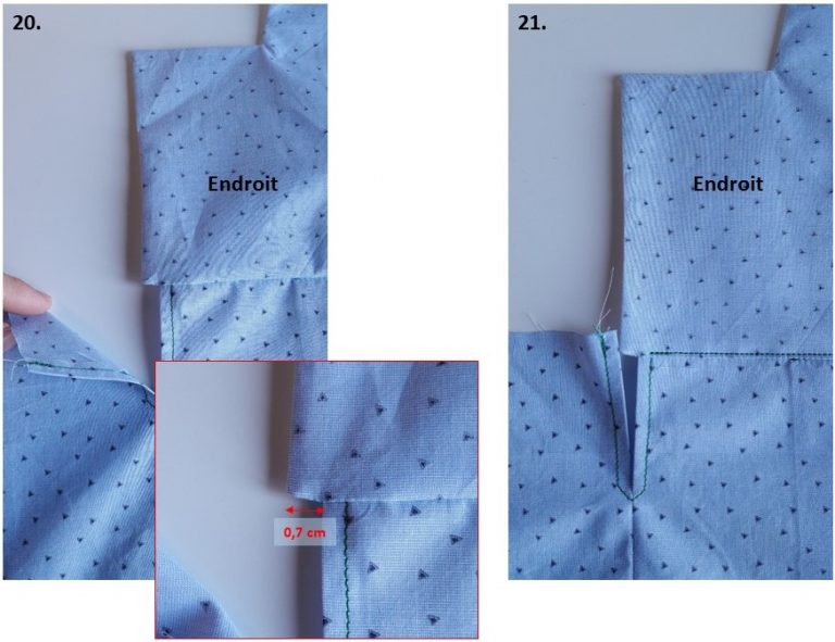 Oxanne buttoned placket - Tutorial - Anna Rose patterns