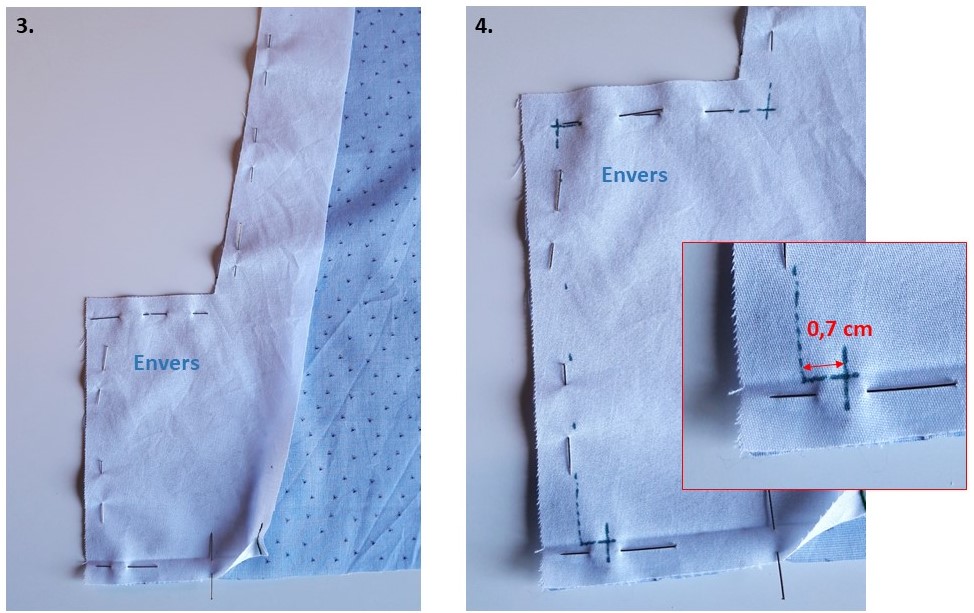 Oxanne buttoned placket - Tutorial - Anna Rose patterns