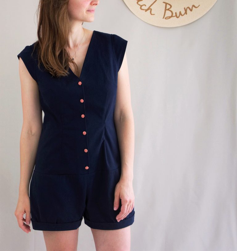 Combishort Vanda - Patron de couture - Anna Rose patterns