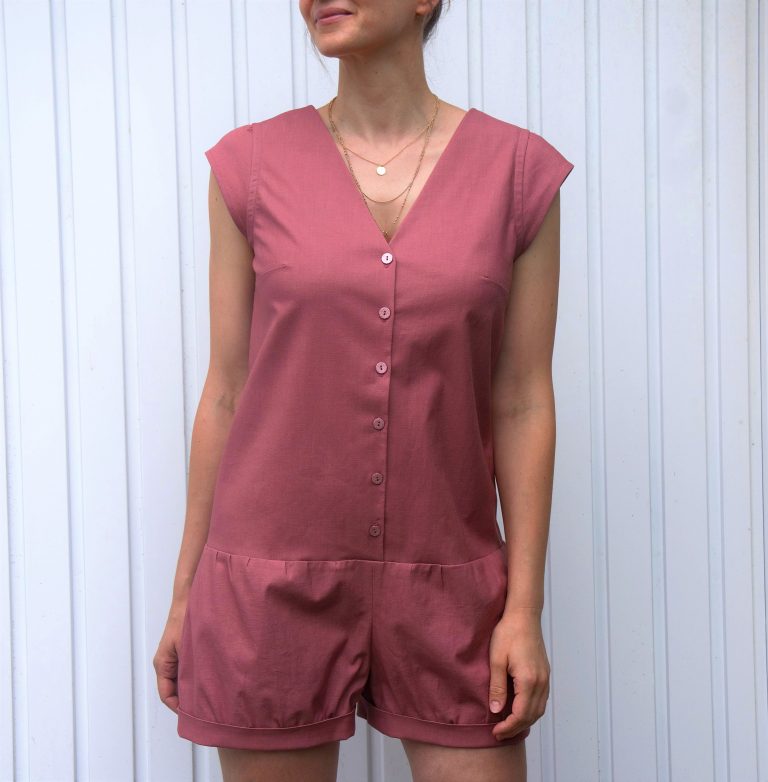 Combishort Vanda - Patron de couture - Anna Rose patterns