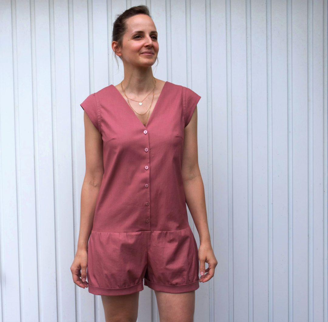 Combishort Vanda - Patron de couture - Anna Rose patterns