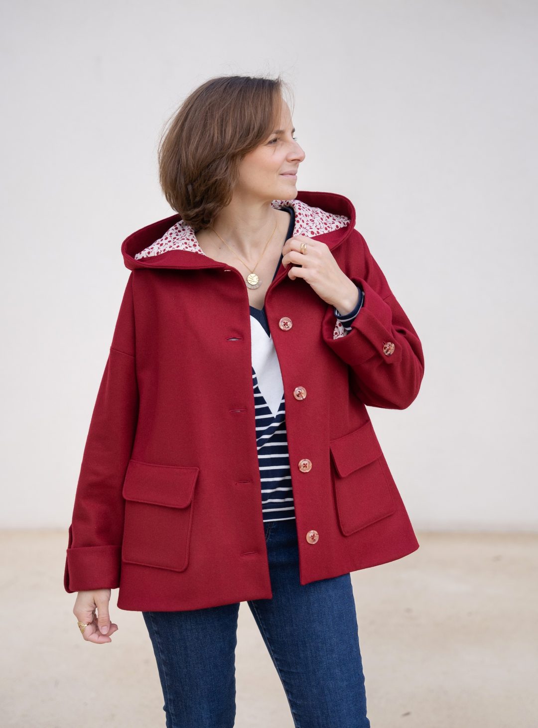 Manteau Eurydice - Patron de couture - Anna Rose patterns