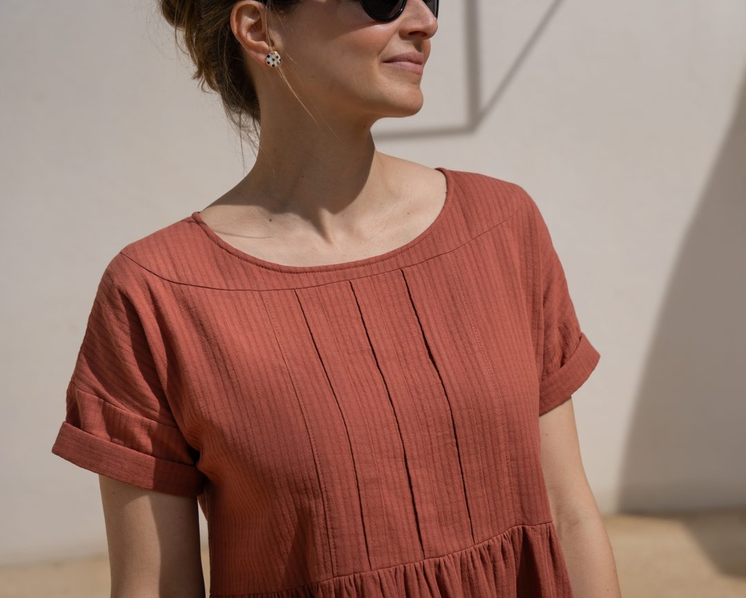 Robe Héléa - "Original touch" pour votre été - Anna Rose patterns